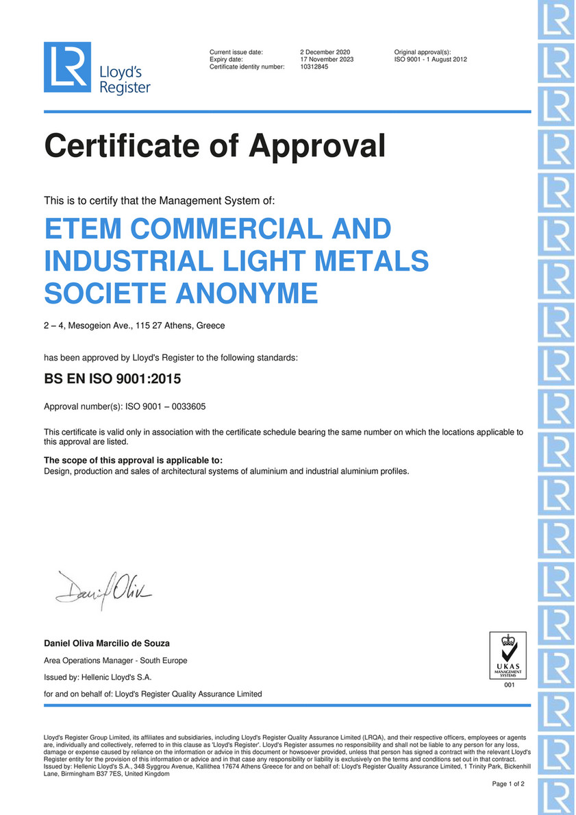 ETEM - BS EN ISO 90012015. QMS-ENG..PDF - Page 1